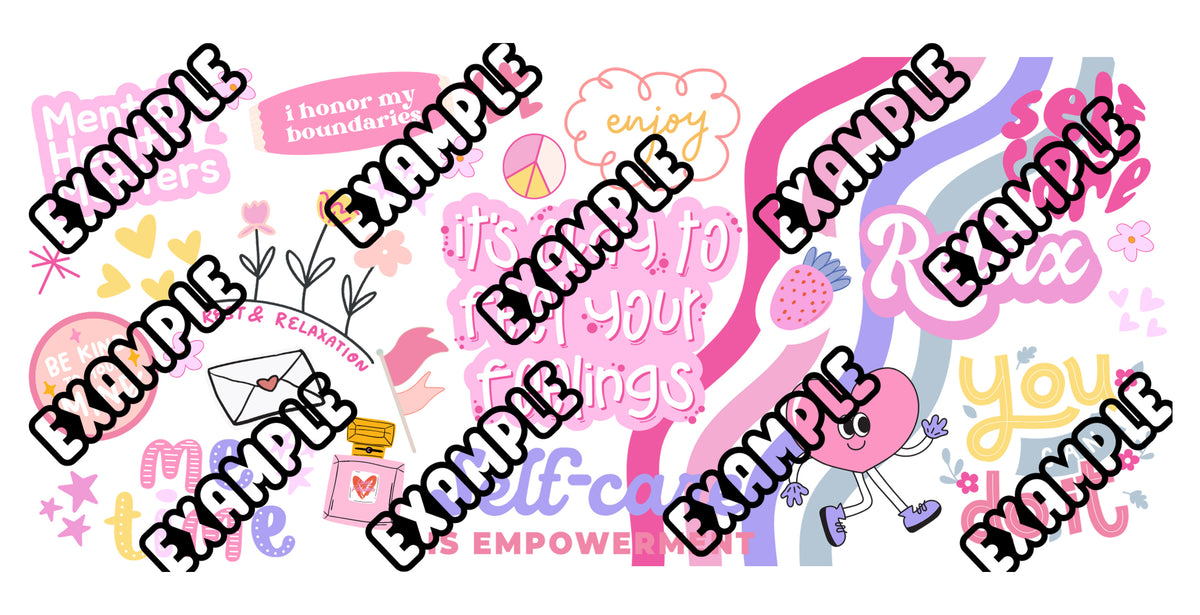 Pink Feelings UV DTF Wrap #76 – Primal Graphx