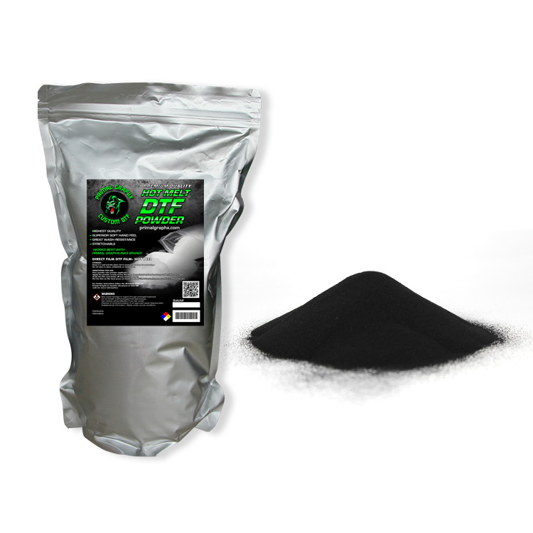 DTF Powder BLACK – Primal Graphx