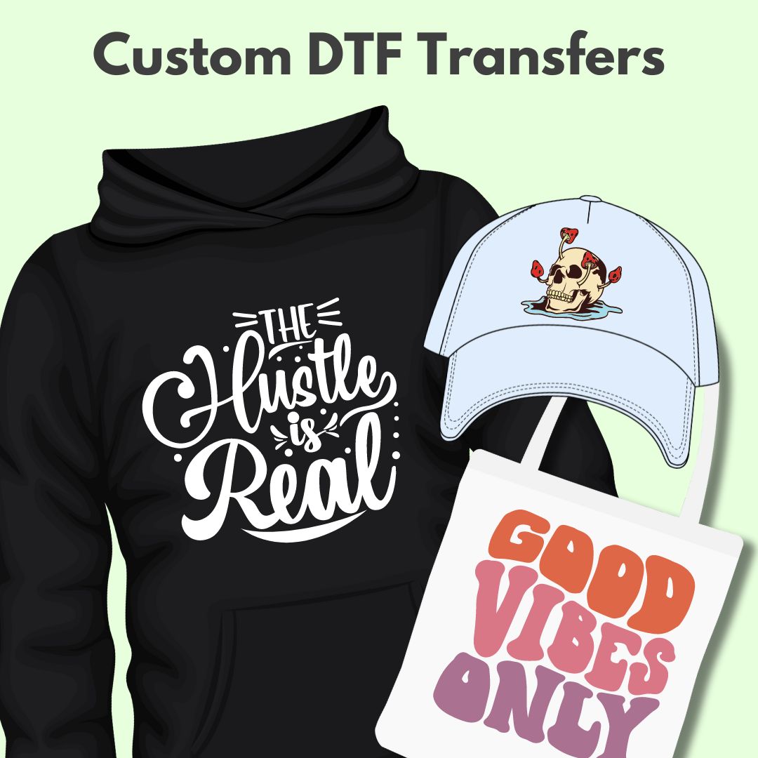 Individual Custom DTF Transfers!! Upload your PNG image – Primal Graphx