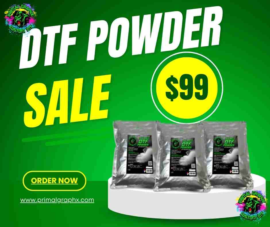 DTF Powder +3 – Primal Graphx