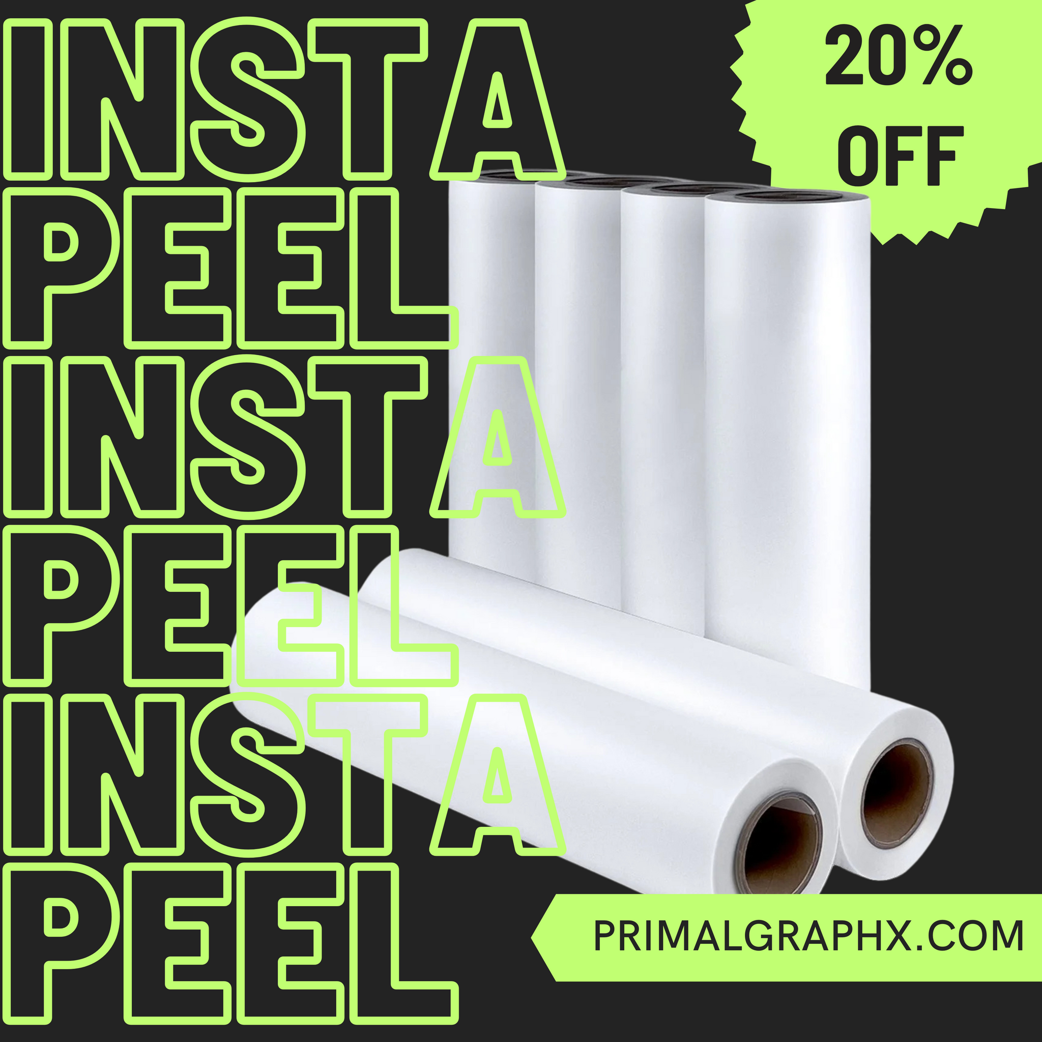 24" DTF Film Insta-Peel – Primal Graphx