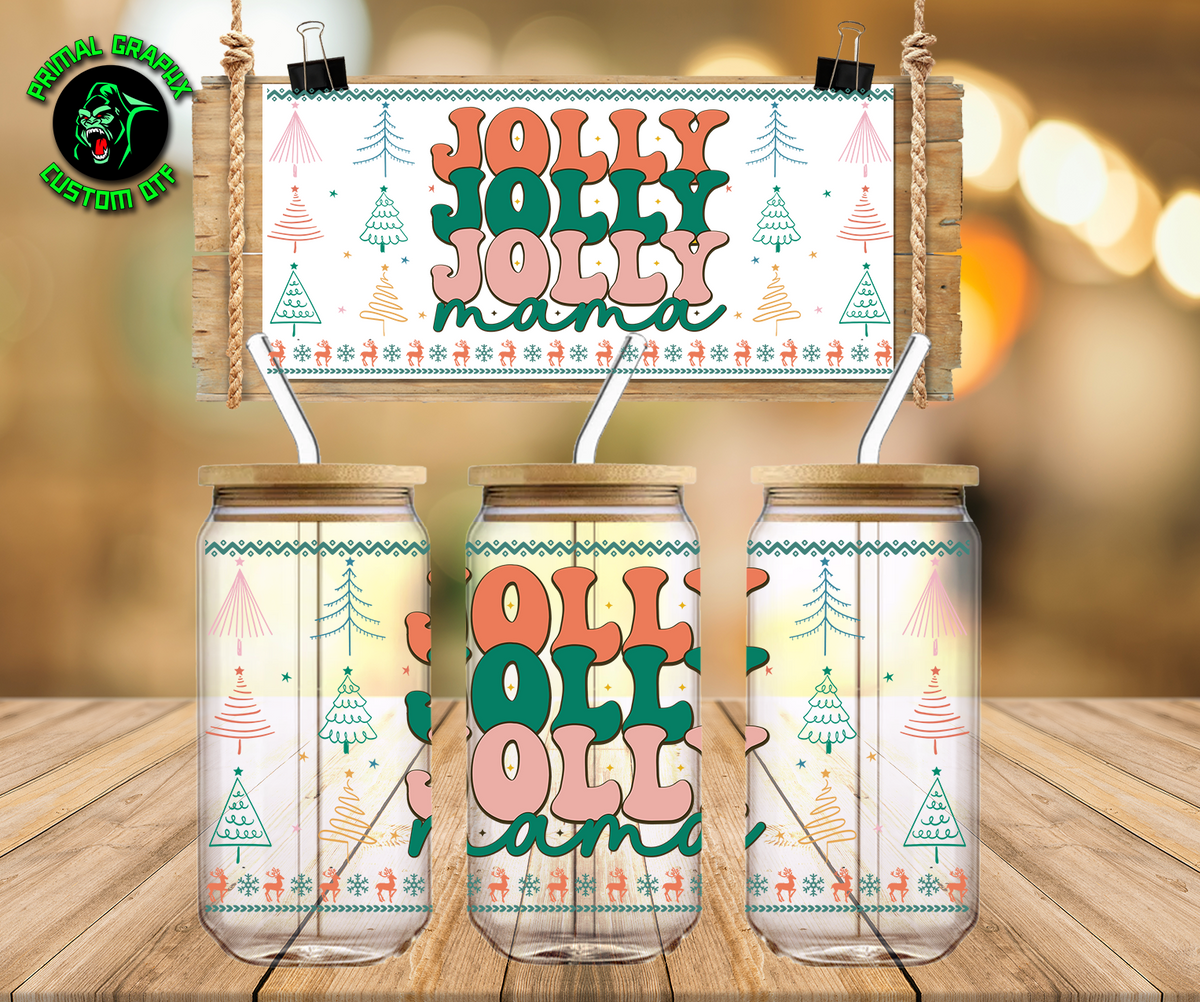 Jolly Mama UVDTF Cup Wrap – Primal Graphx